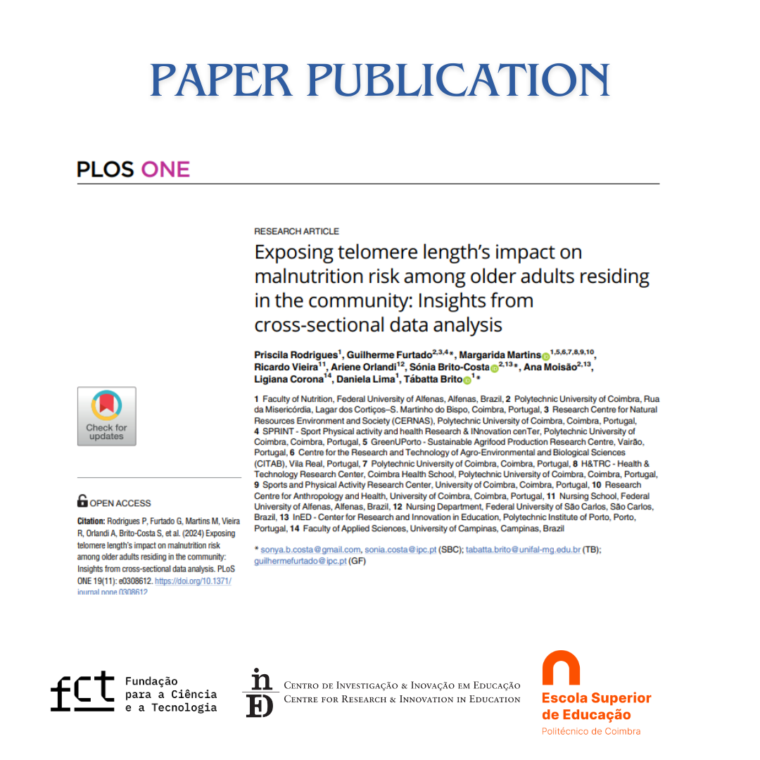 Artigo publicado na revista PLOS ONE | InED